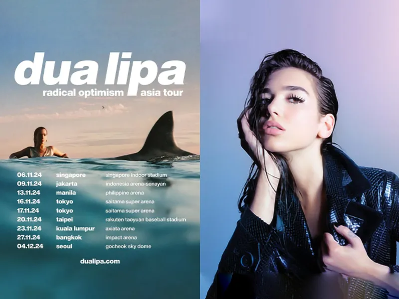 Dua Lipa Radical Optimism World Tour di Jakarta